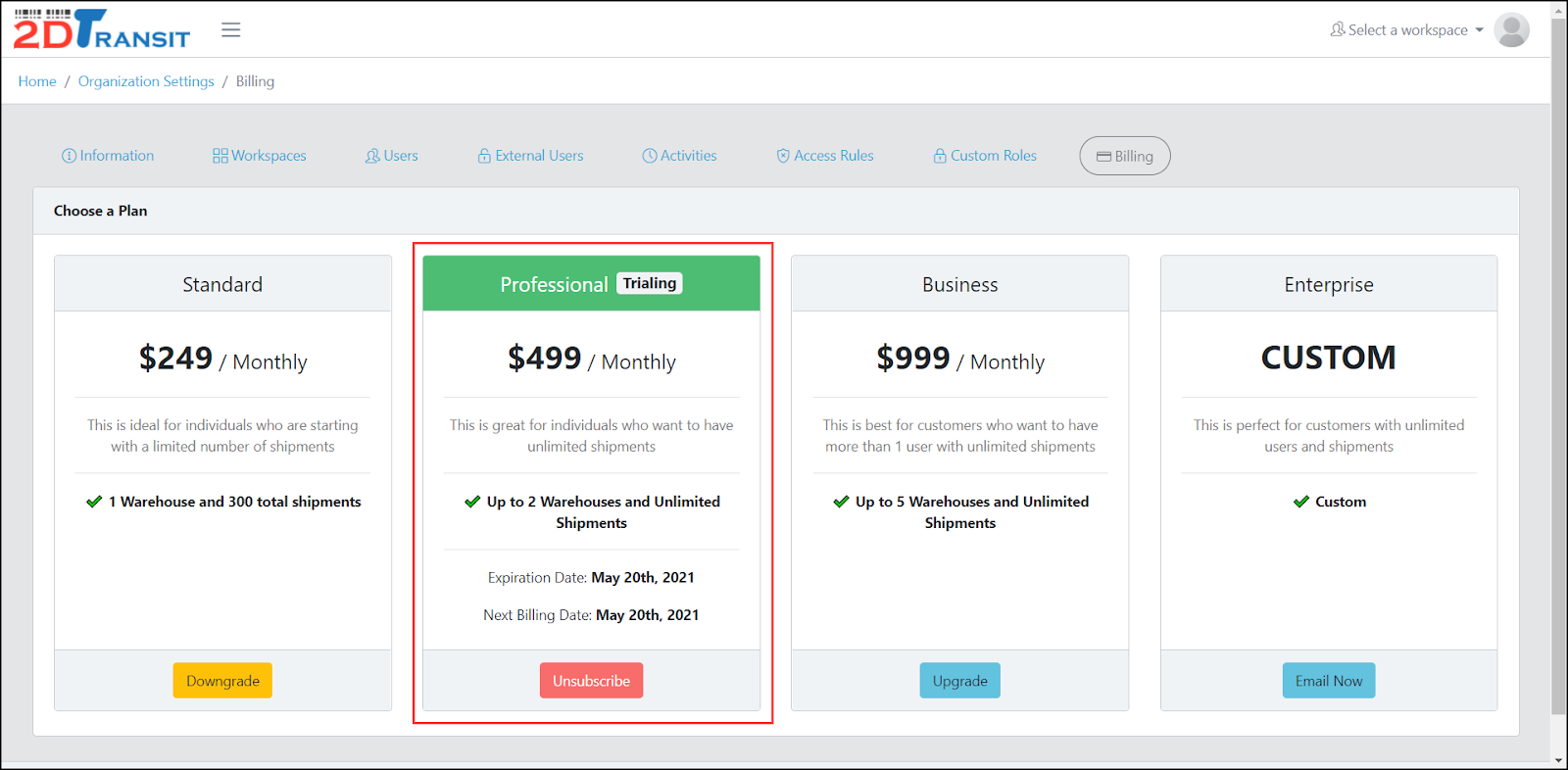 Tutorials - 2D Transit